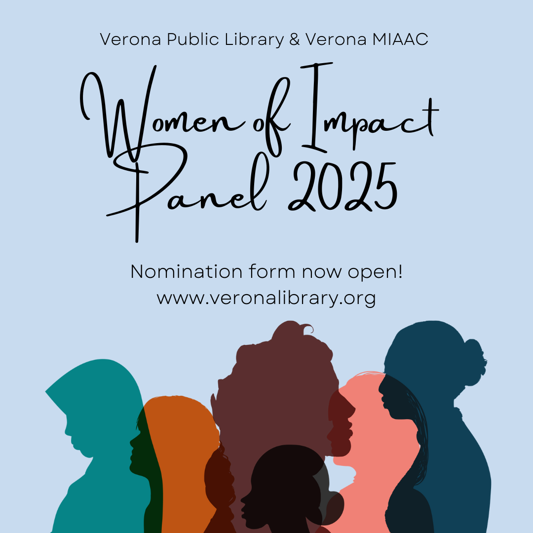 Township of Verona NJ - Nominations for 2025 Women of Impact OPEN!!