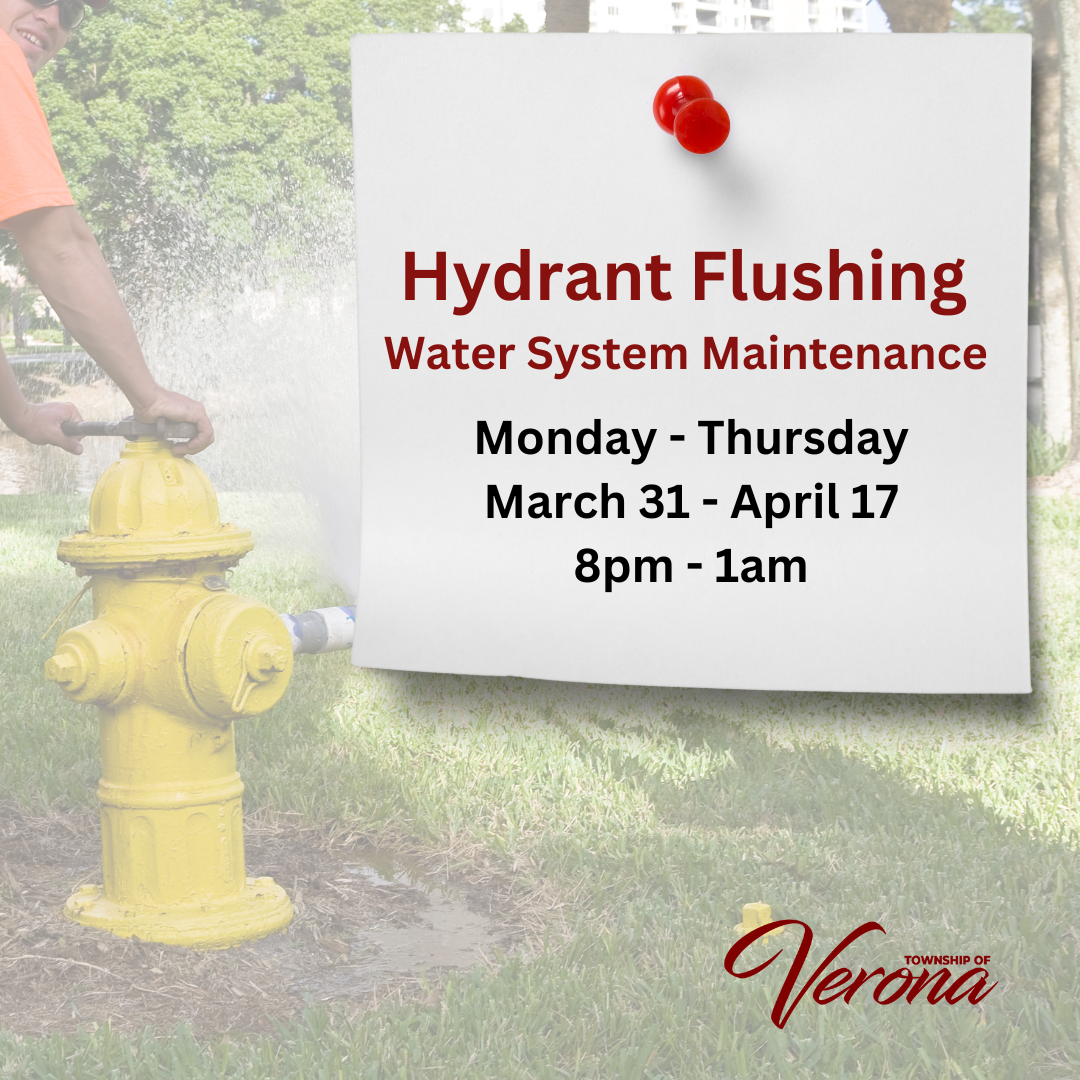 Township of Verona NJ - Hydrant Flushing: Water System Maintenance