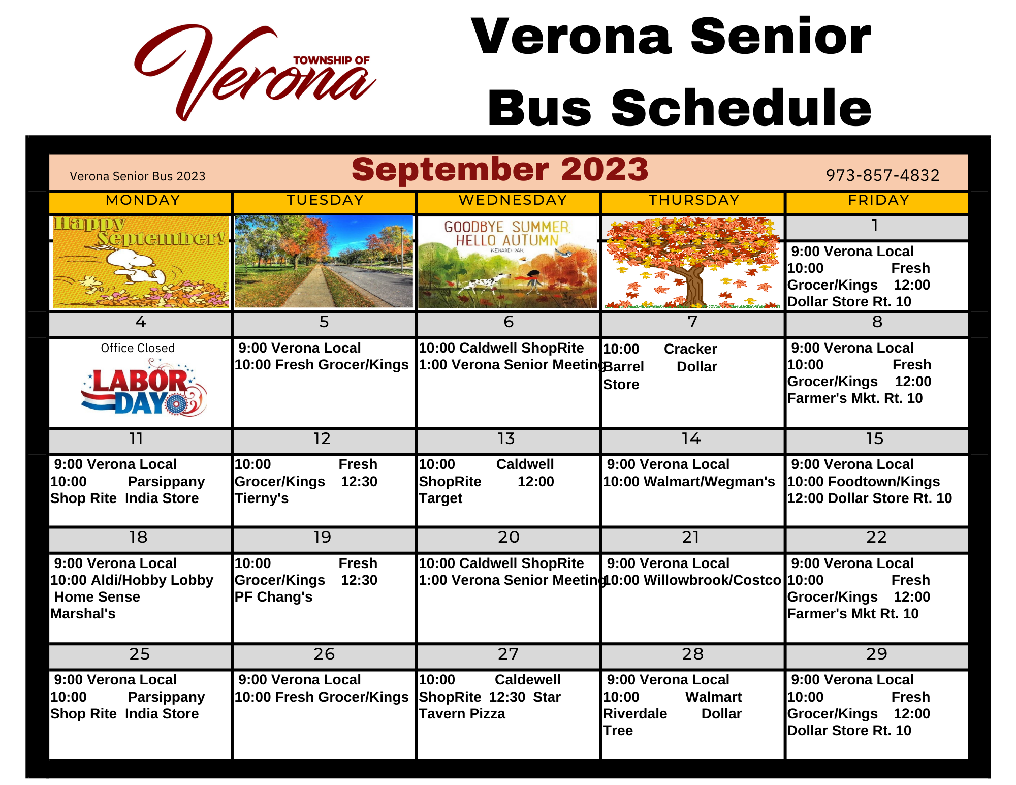 The Township of Verona New Jersey - Seniors